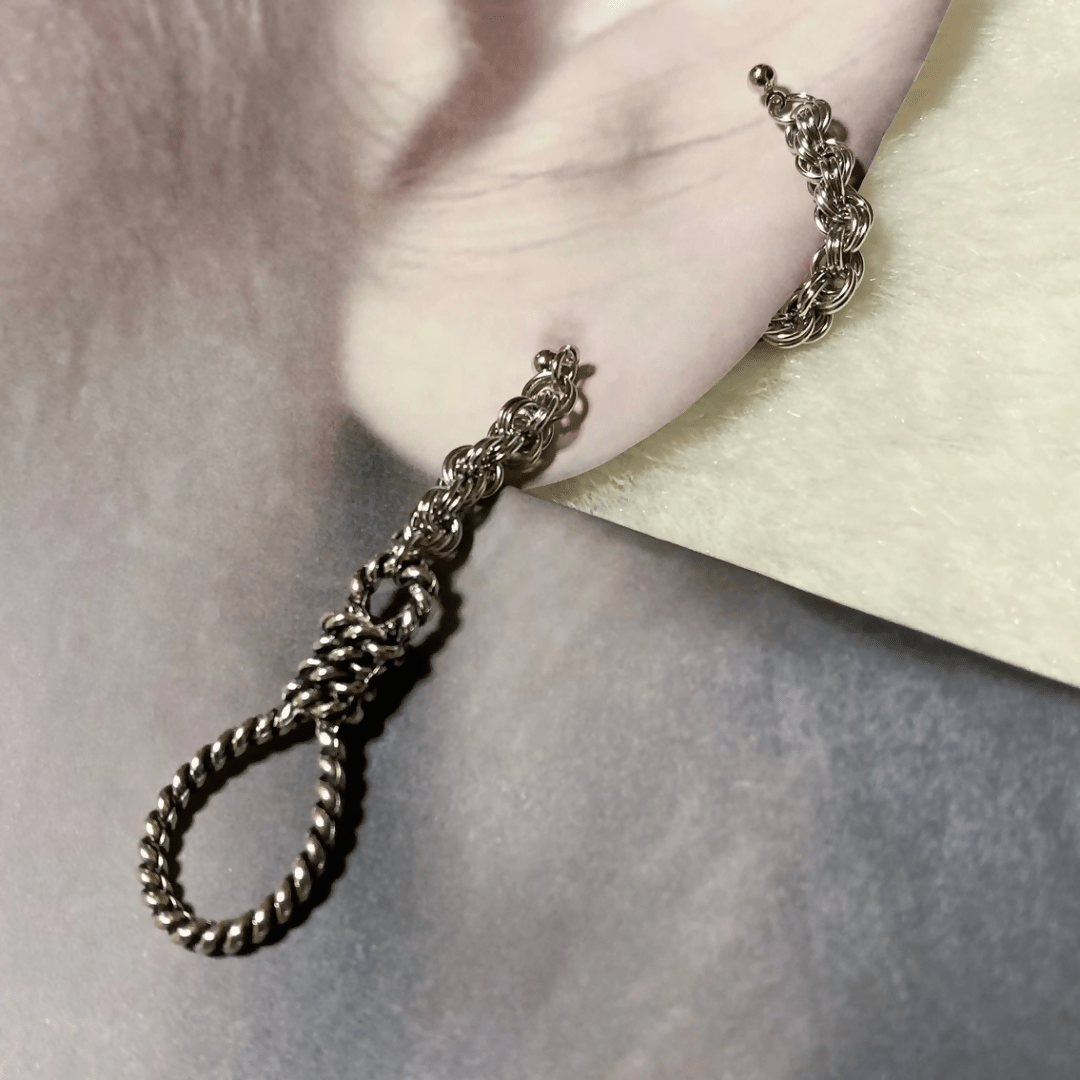Hanging piercings 3-piece set – Gothic and Lolita Mall